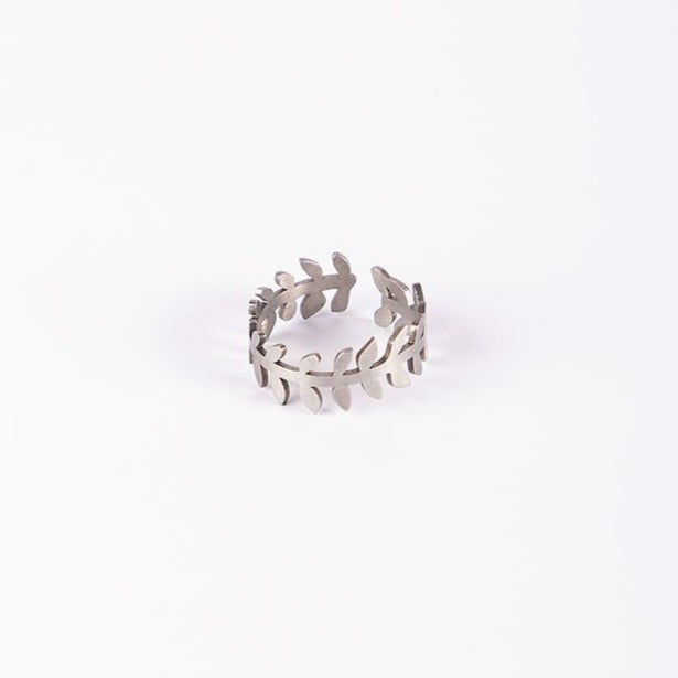 Solid Leaf Ring | Suikerbos Hand-Made Jewellery | Rings ...